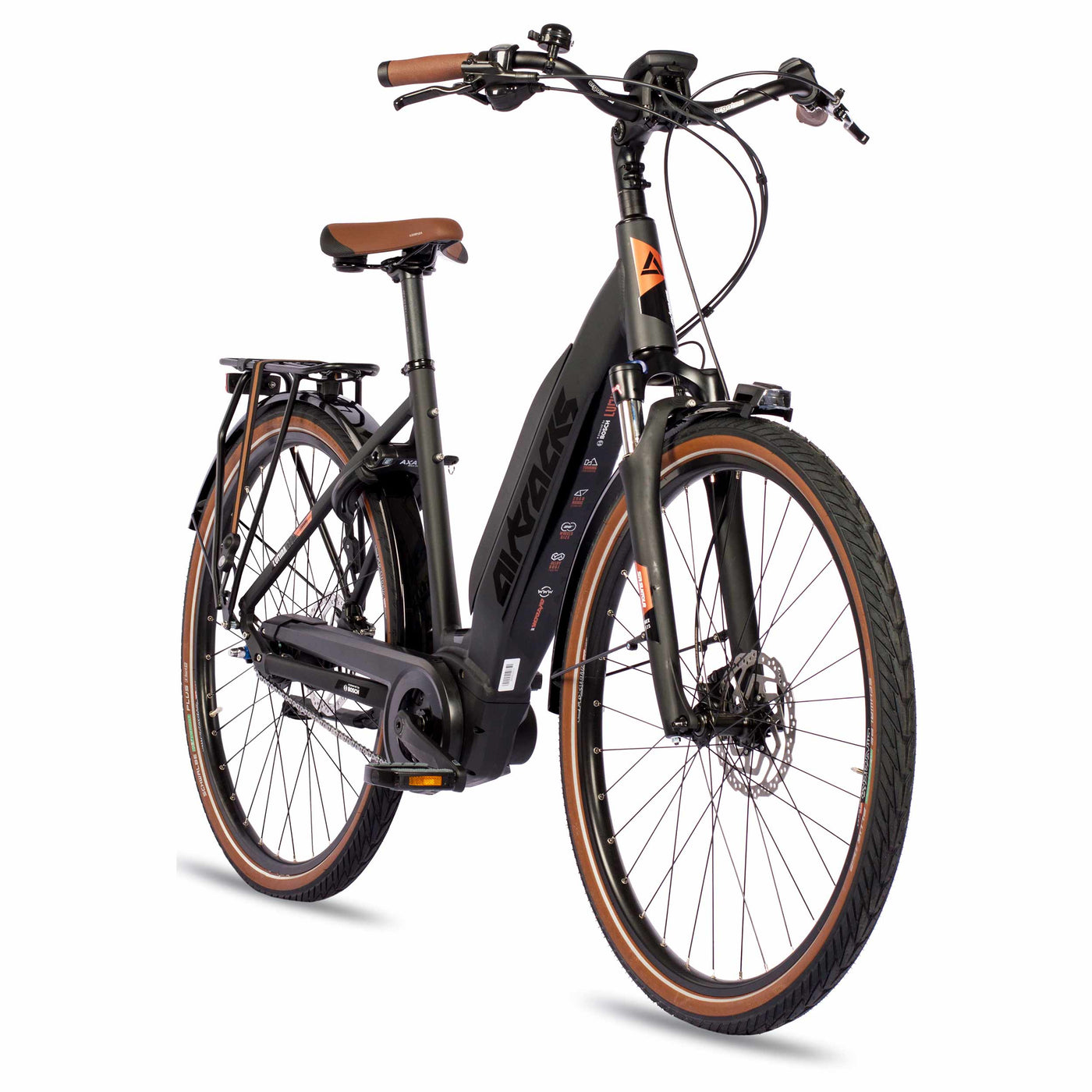 28 Zoll Damen E-Bike Low Step City Fahrrad LUMINA BOSCH ACTIVE PLUS LINE Gen 3 500 Wh 8 Gang ...